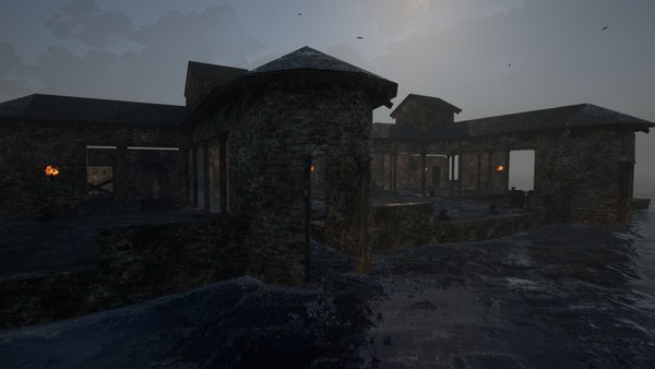 Fort Rock - Asset Pack - Unreal Engine UE4 3D model - TurboSquid 1743791