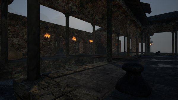 Fort Rock - Asset Pack - Unreal Engine UE4 3D model - TurboSquid 1743791