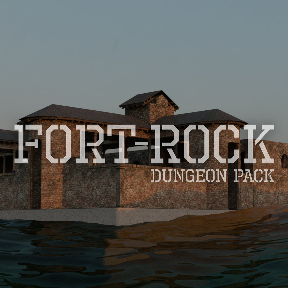 Fort Rock - Asset Pack - Unreal Engine UE4 3D model - TurboSquid 1743791