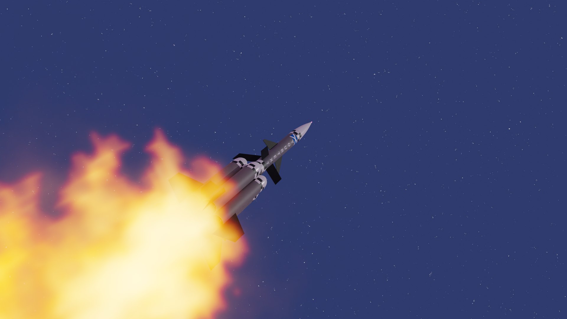 Multi-Stage Rocket 3D Model - TurboSquid 1969037