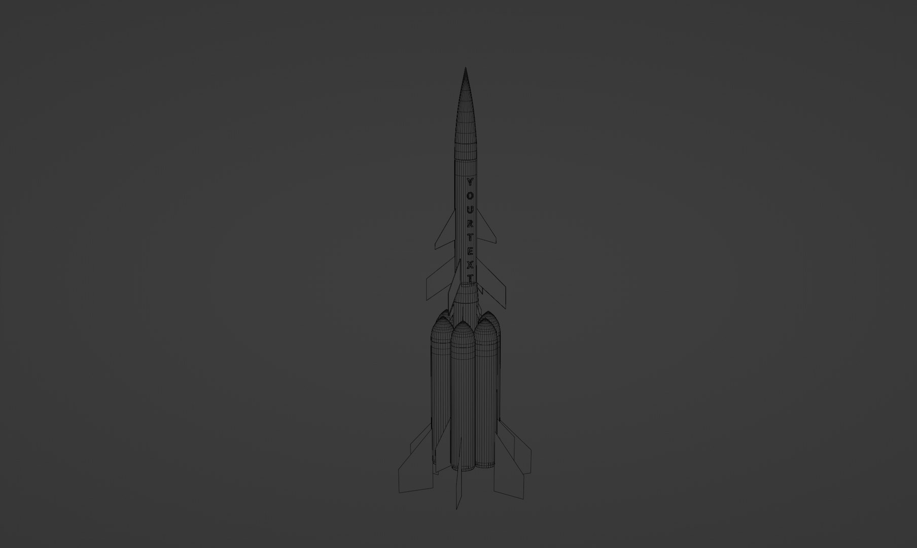 Multi-Stage Rocket 3D Model - TurboSquid 1969037