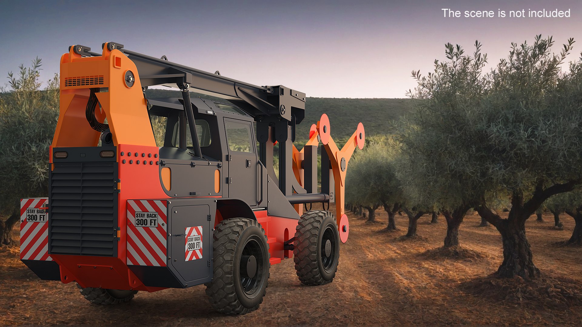 3D Tree Cutter Machine Model - TurboSquid 2387447