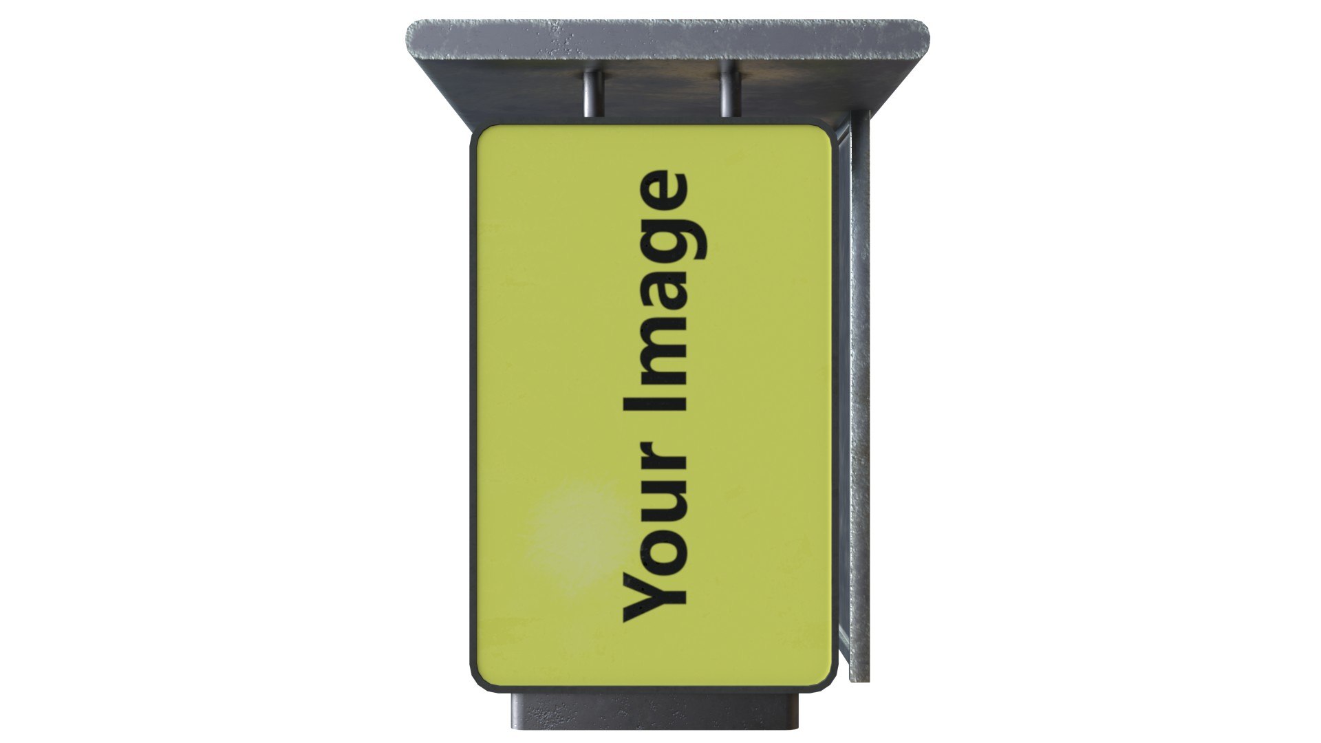 Small Bus Stop Shelter 3D Model - TurboSquid 1939884