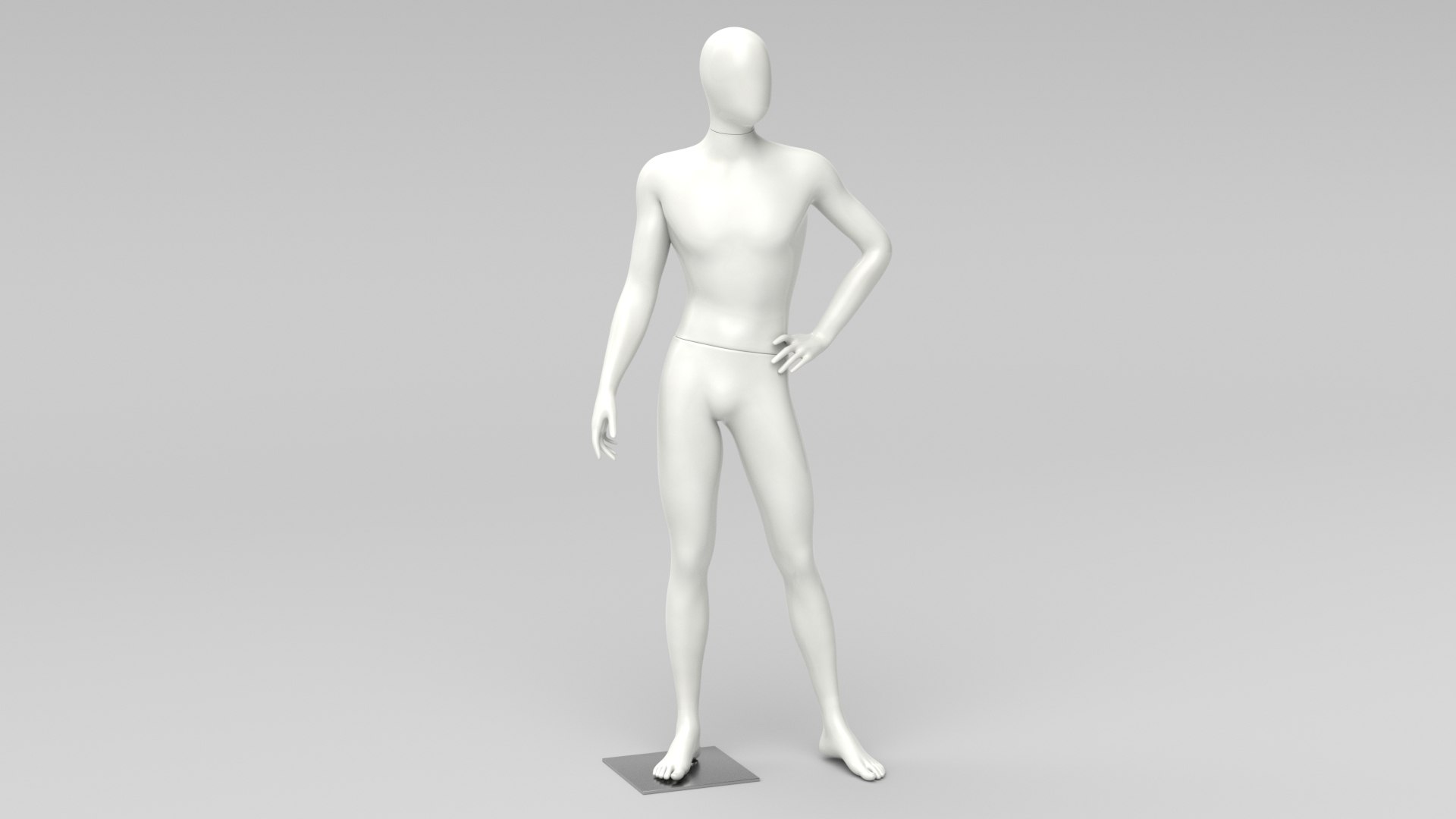 3D male mannequin - TurboSquid 1570301