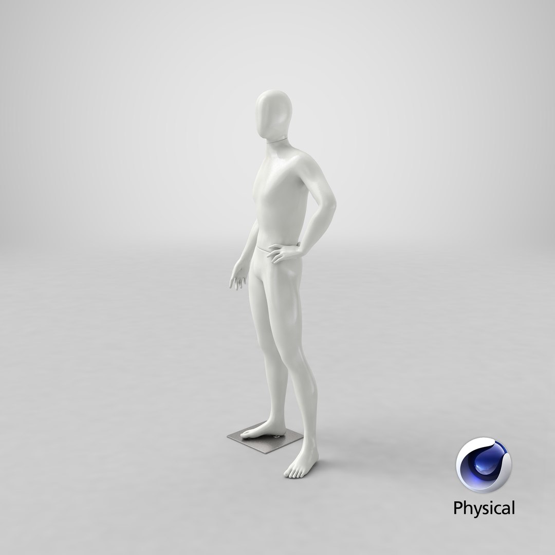 3D male mannequin - TurboSquid 1570301