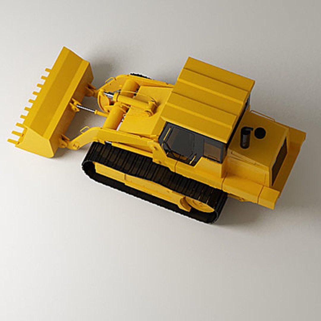 3d Loader Track Model