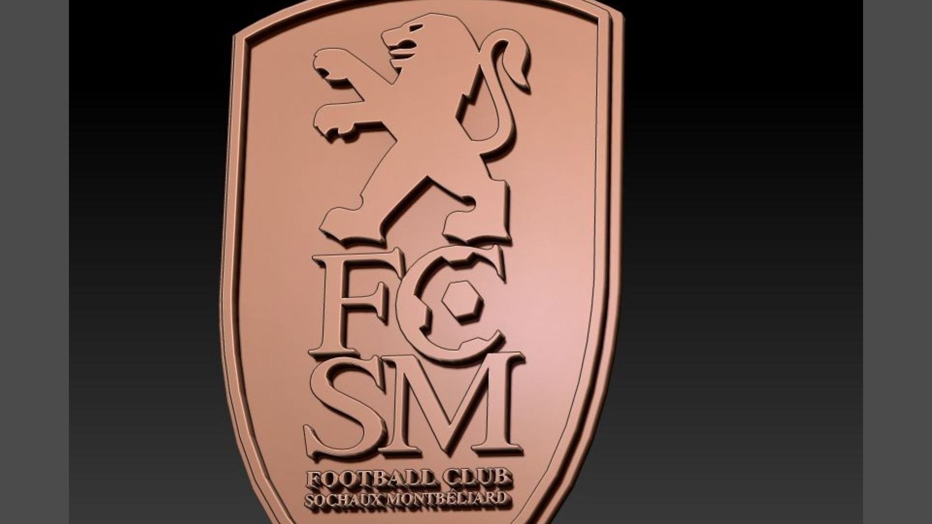 Sochaux Logo Team Printable And Renderable Keychan 3D Model ...