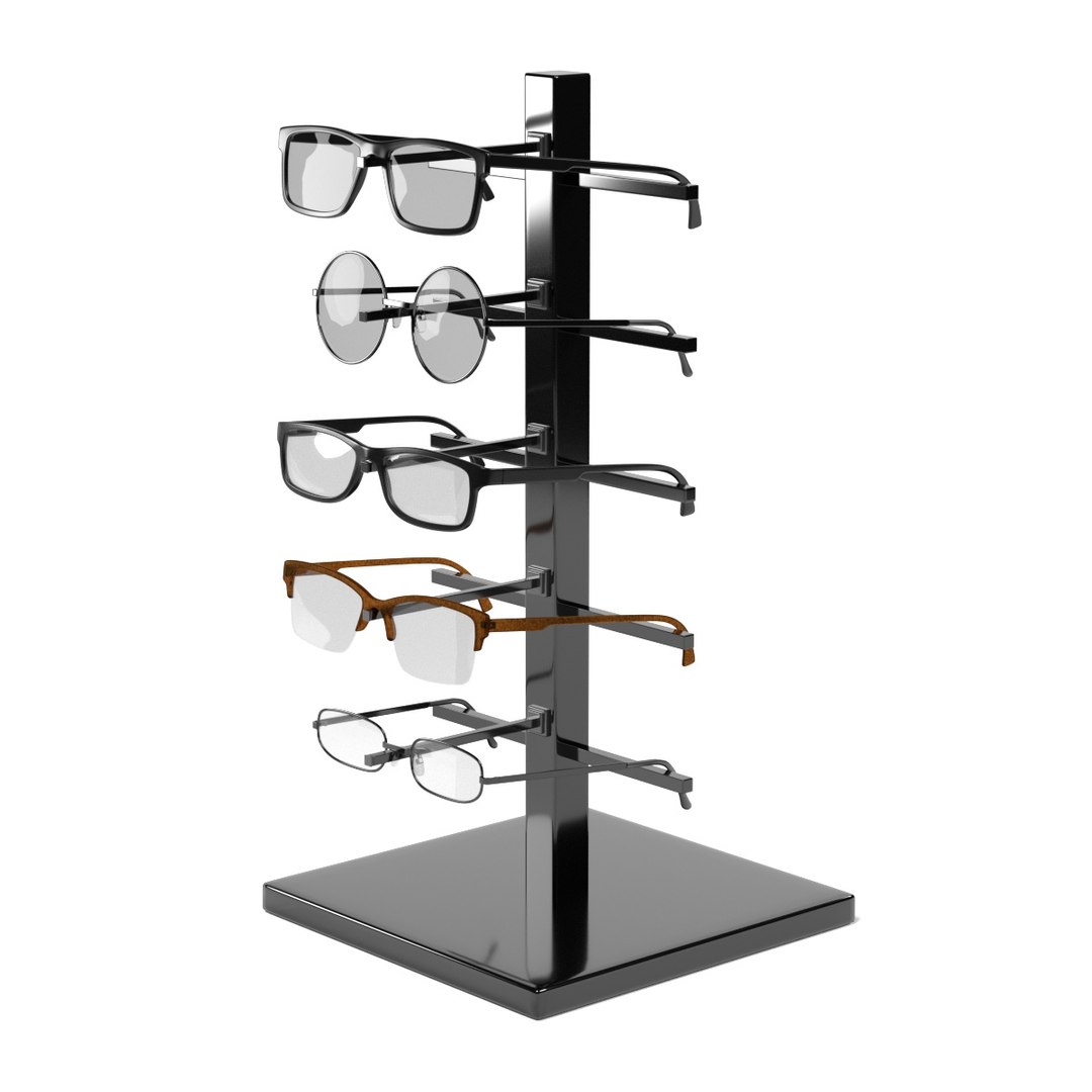 Glasses Rack 3d Model