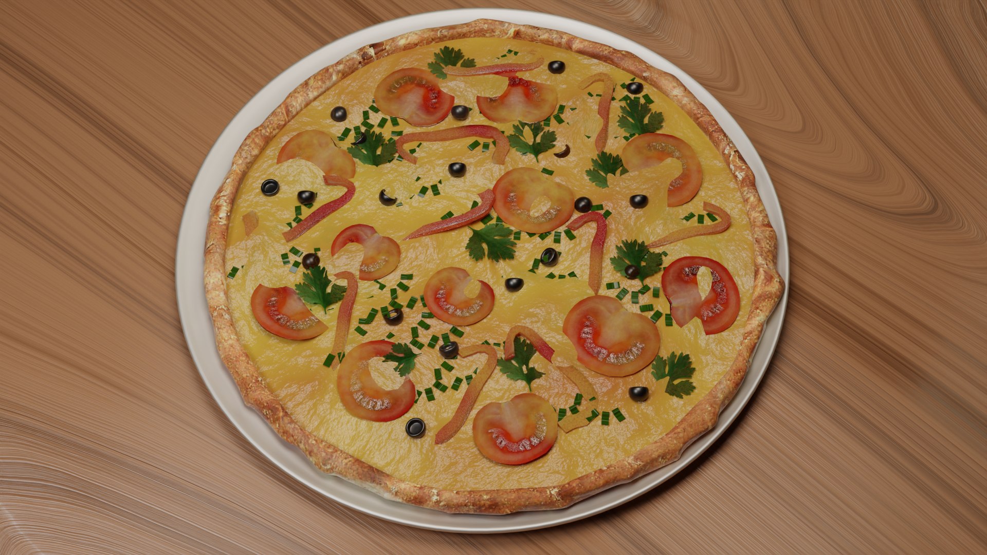3D Pizza Model - TurboSquid 2025787