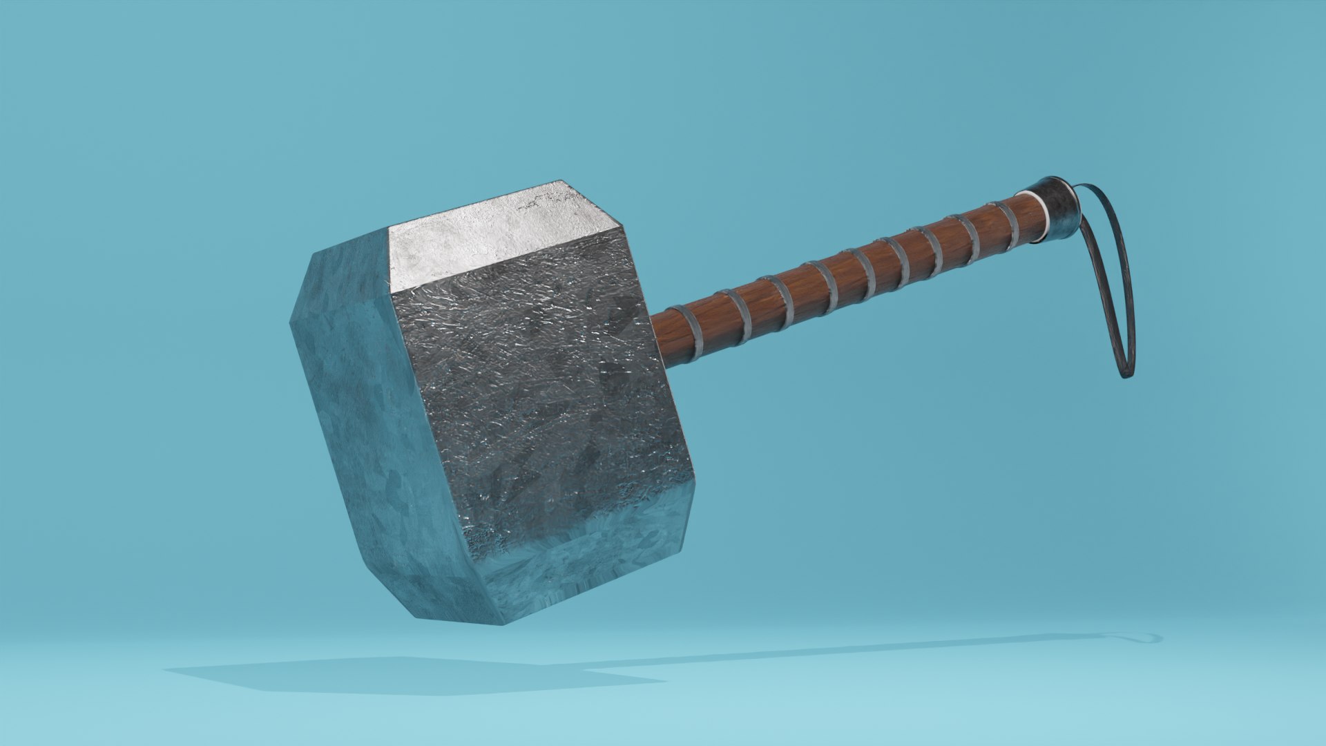 Thor Beloved Hammer MJOLNIR 3D Model - TurboSquid 2019063