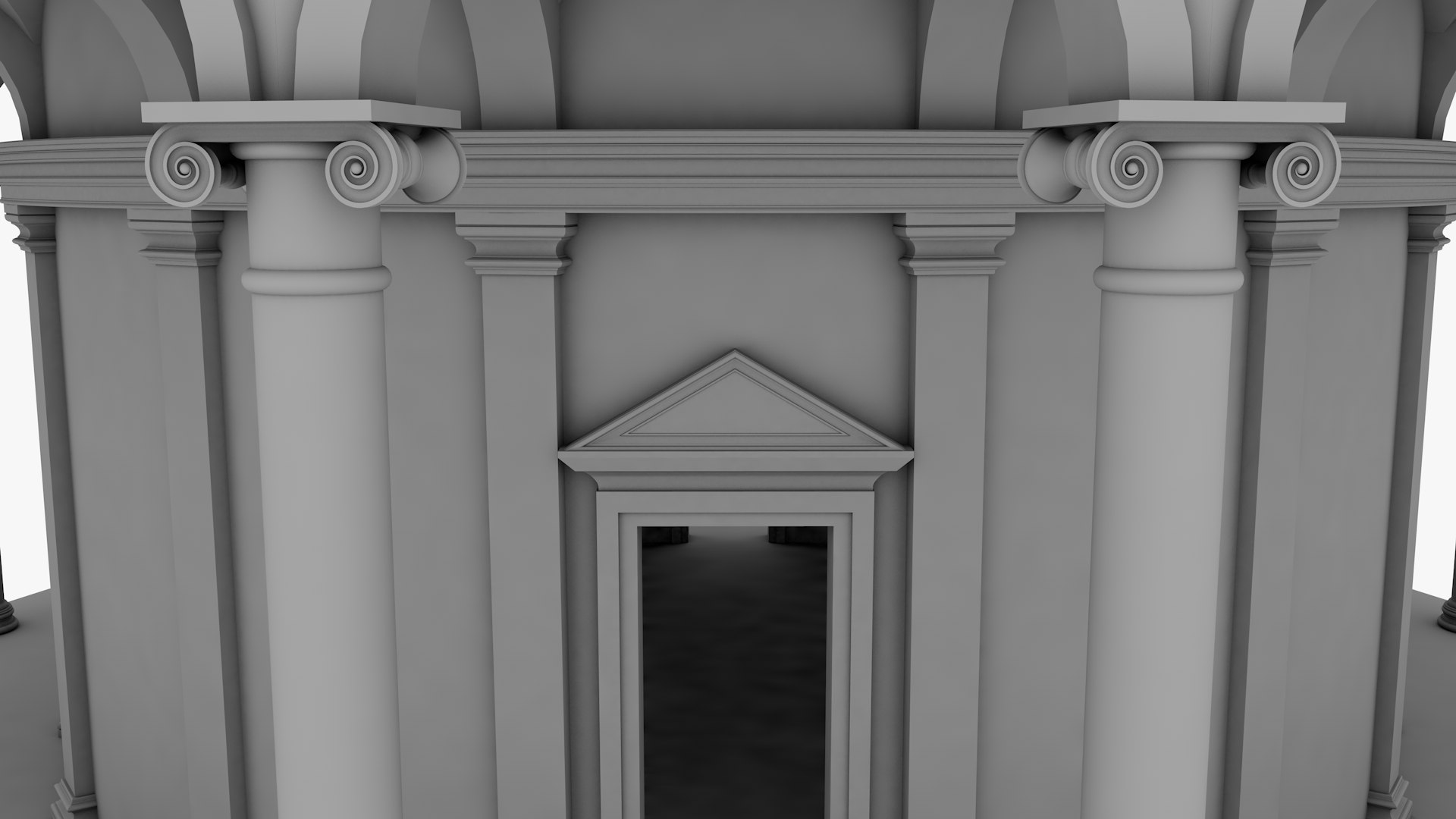 Italian Renaissance Temple 3D - TurboSquid 1877138