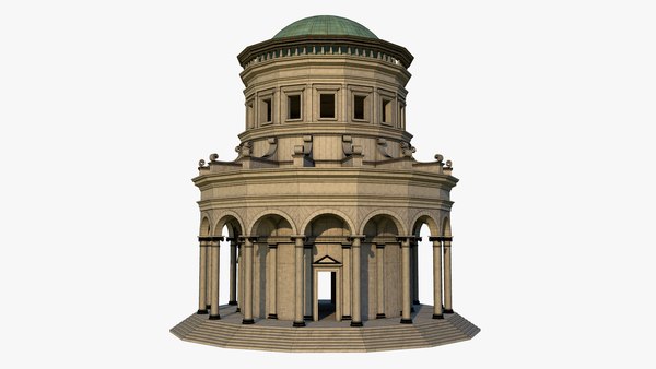 Italian Renaissance Temple 3D - TurboSquid 1877138