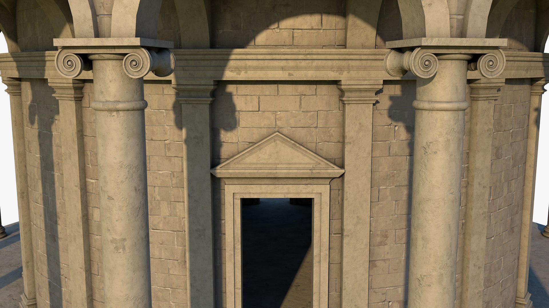 Italian Renaissance Temple 3D - TurboSquid 1877138