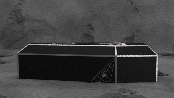 modelo 3d Ataúd de vampiro con estilo gratis - TurboSquid 1968015