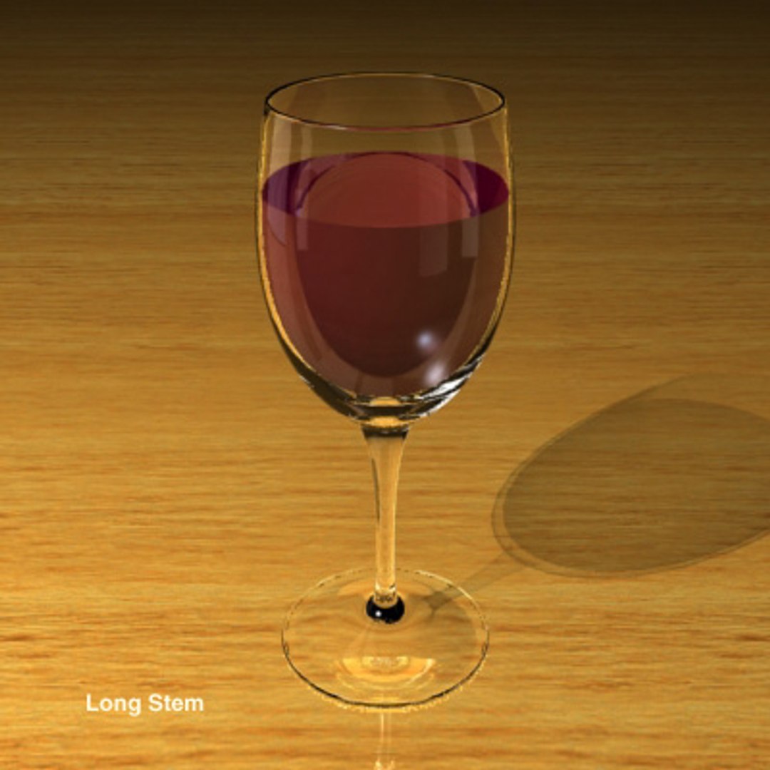 Free Wine Glass 3d Model