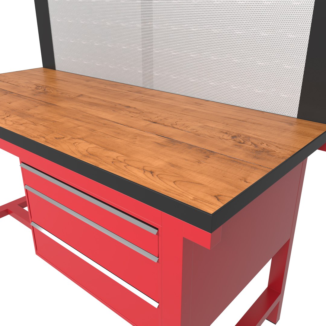 Workshop Workbench Panel 3D Model - TurboSquid 1580052