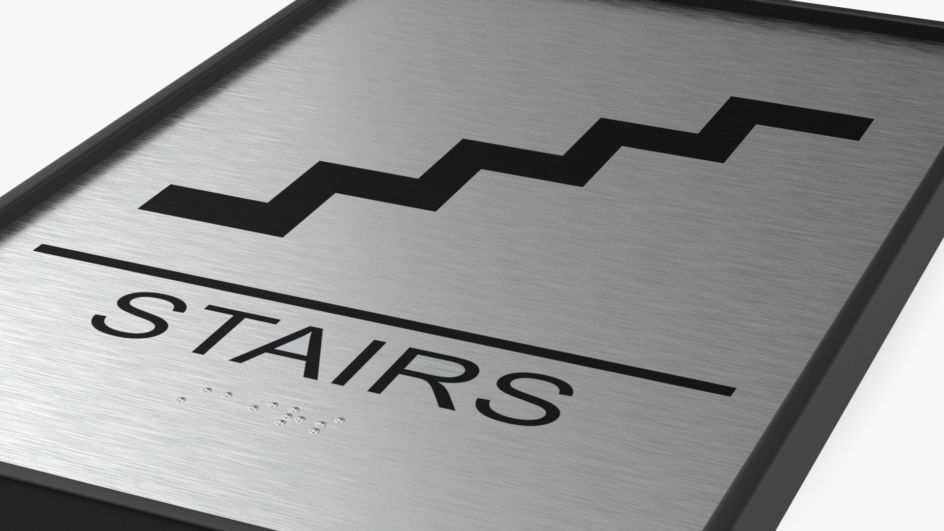 Stairs Sign 3D Model - TurboSquid 2041026