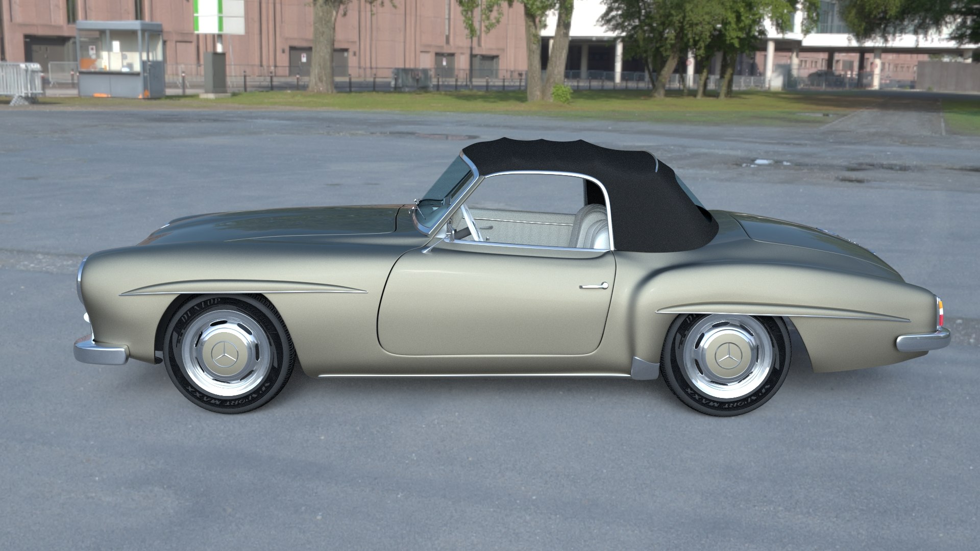 Mercedes 190sl Interior Blend