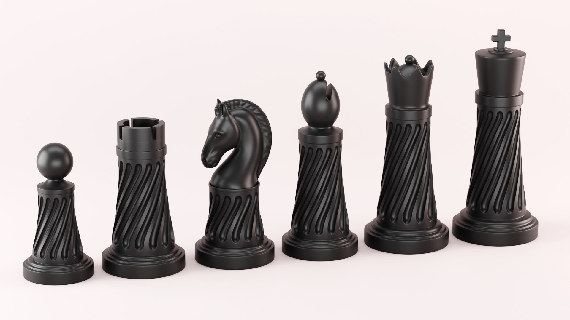 Free Chess Set Free 3D Model - TurboSquid 1813148