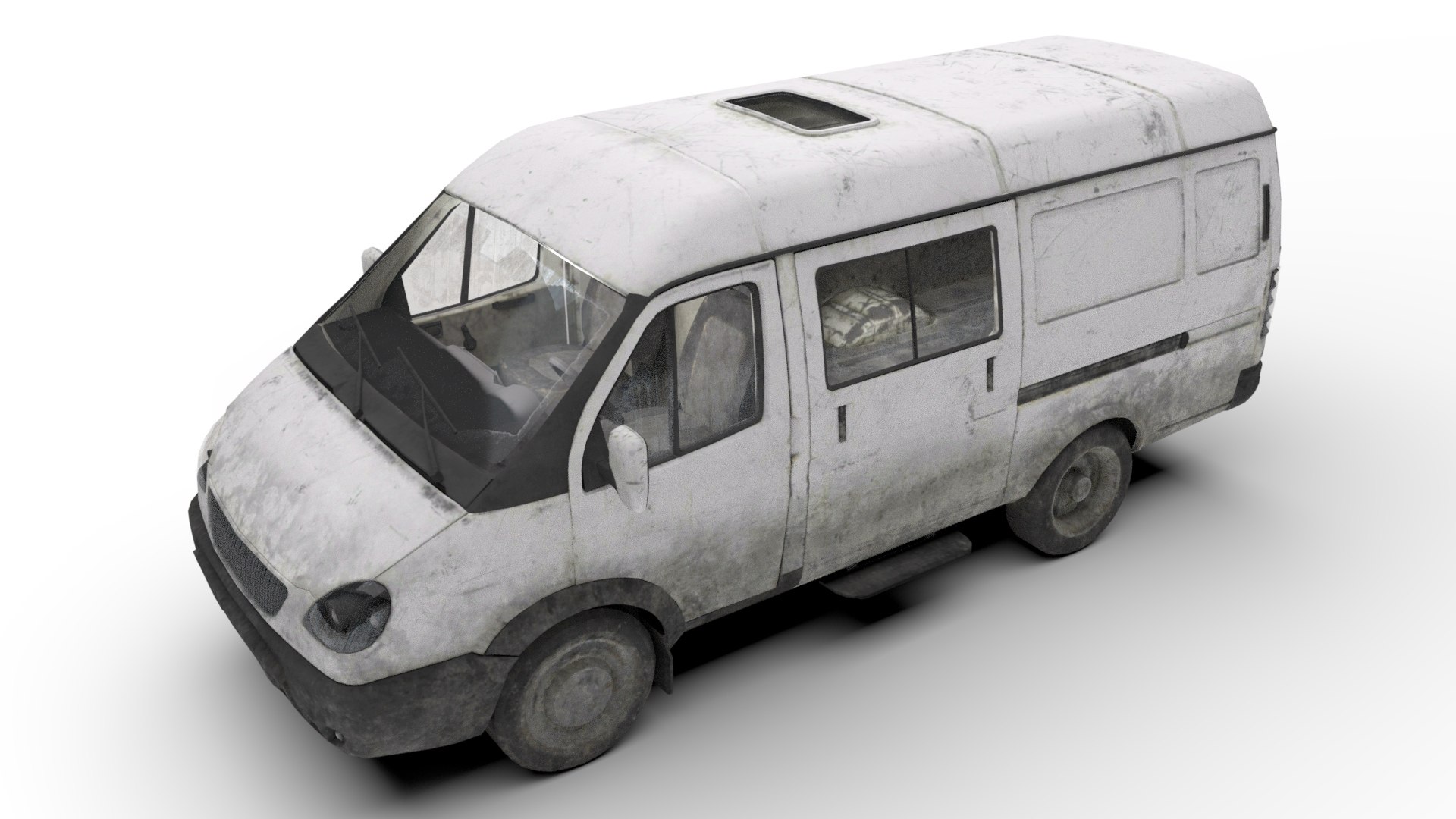 3D Abandoned Cars Destroyed Vehicles Pack A4 3D Model - TurboSquid 1834845