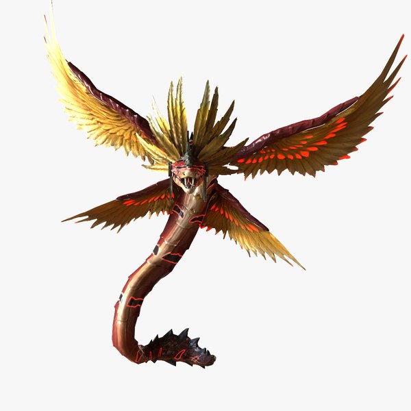 KUKULKAN The feathered serpent 3D model - TurboSquid 1957382