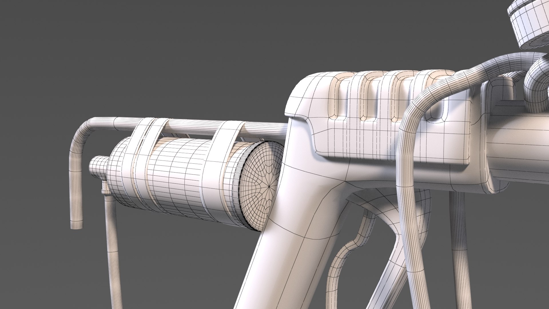 Flamethrower Flame 3D Model - TurboSquid 1203769