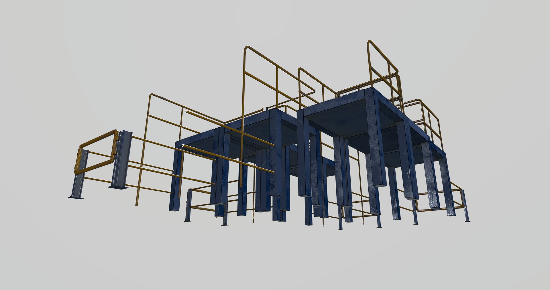 3D Model Metal Base Platform - TurboSquid 2255529