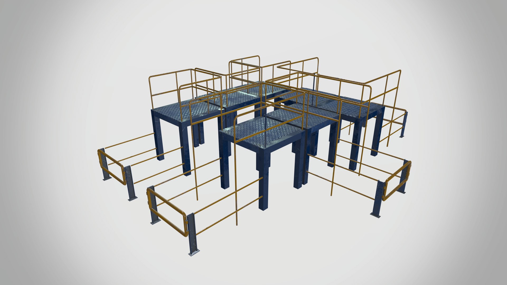 3D Model Metal Base Platform - TurboSquid 2255529