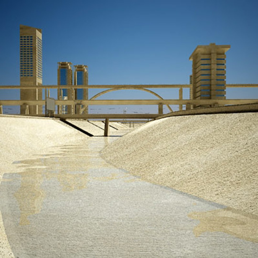 3d flood control channel