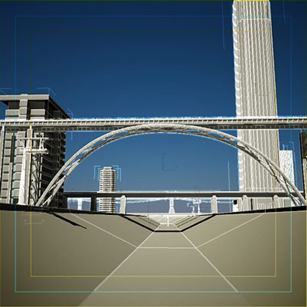 3d flood control channel