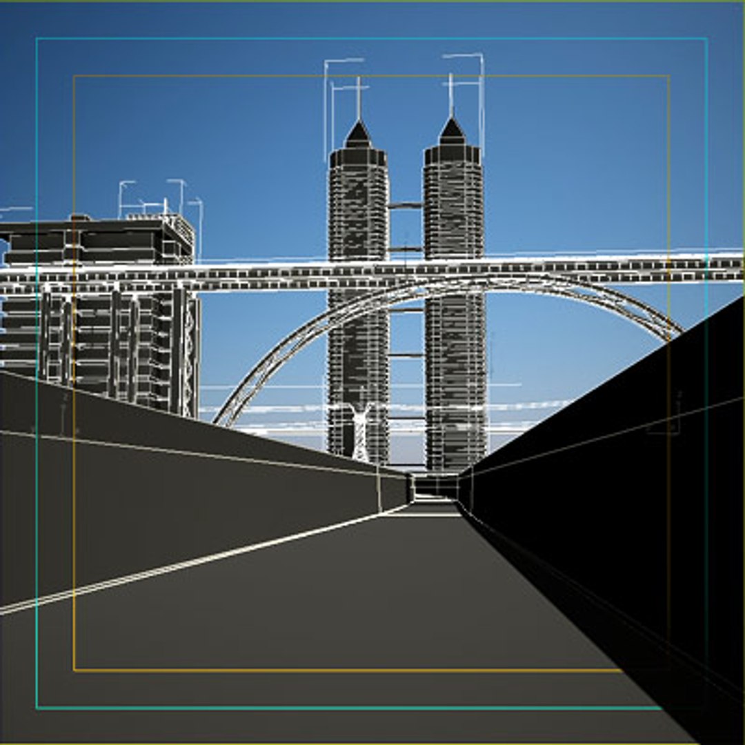 3d flood control channel