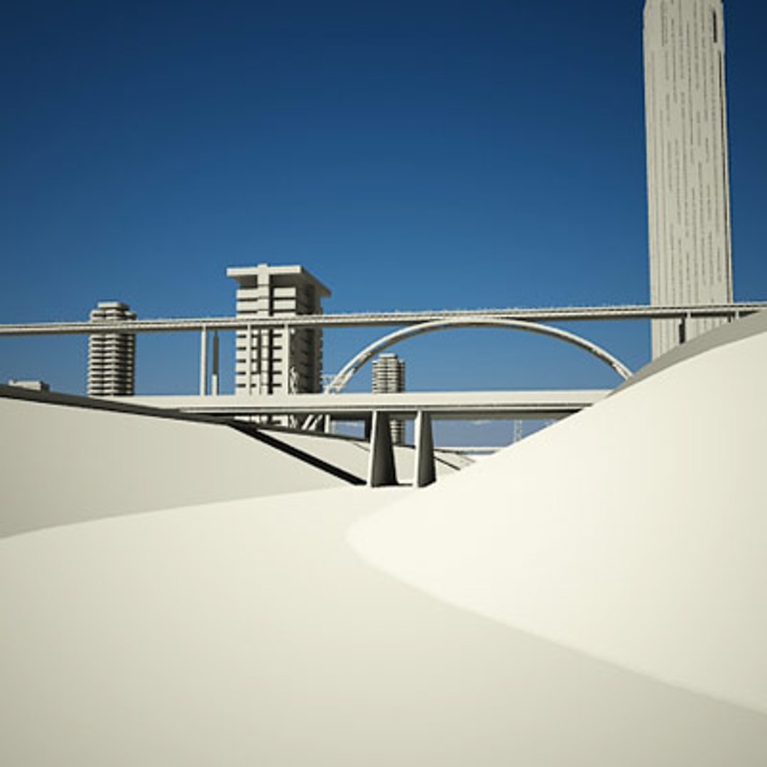 3d flood control channel