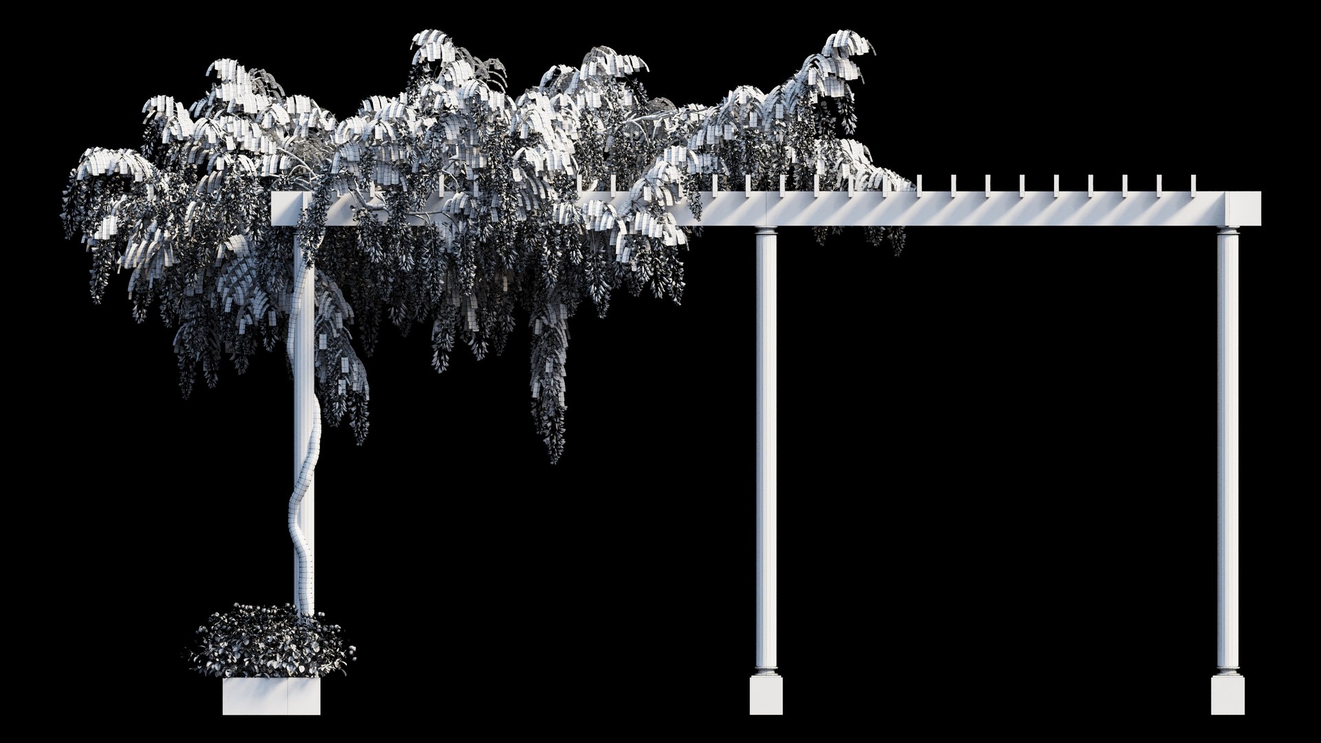 3D Model Wisterial Tree - TurboSquid 1541274