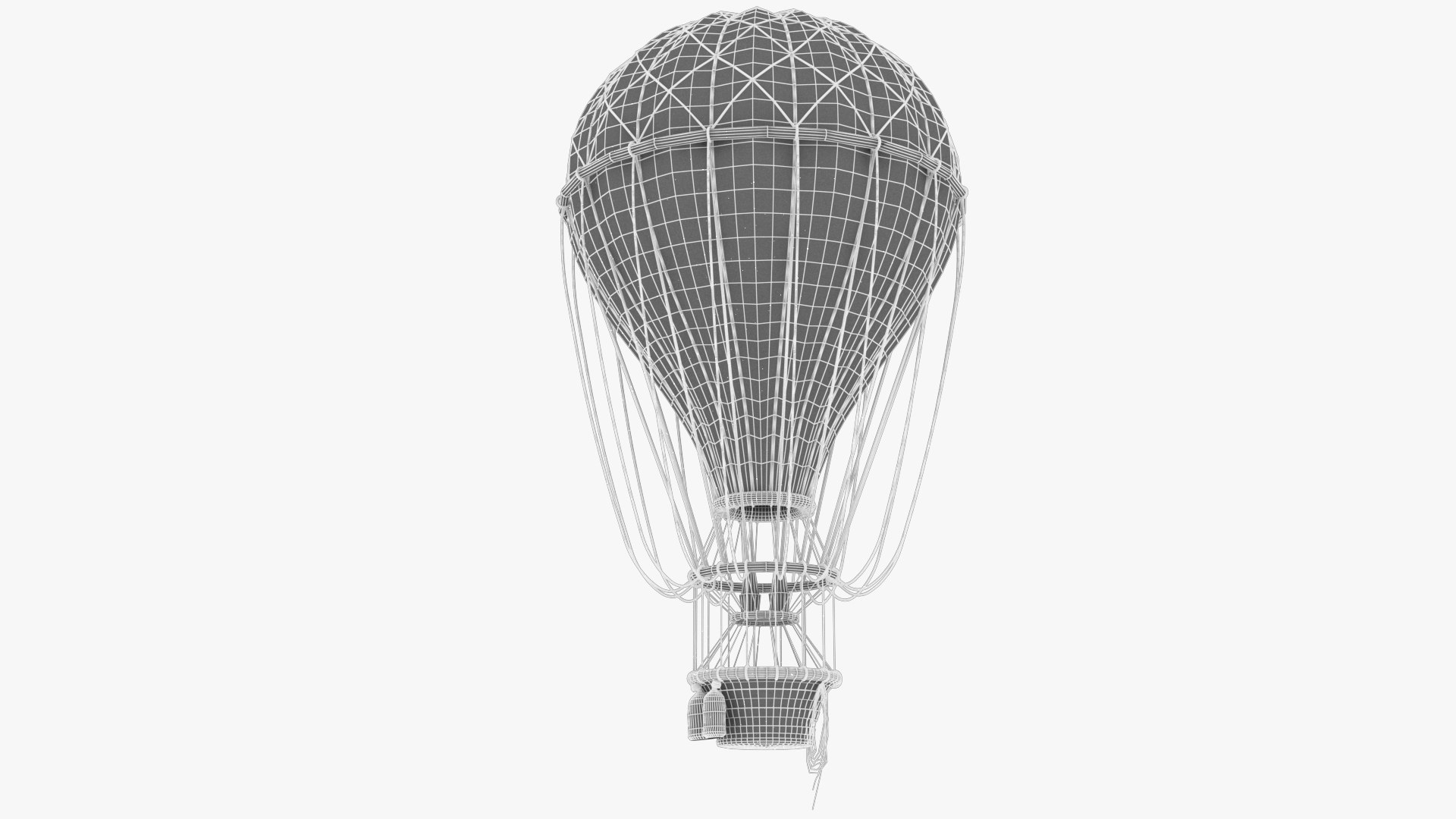 Hot Air Balloon 3D Model - TurboSquid 1820111