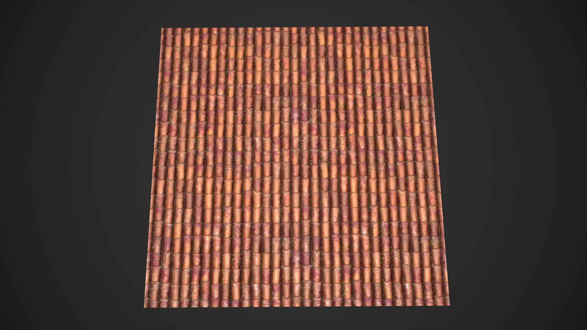 3D Old Roof Tiles - TurboSquid 2069289