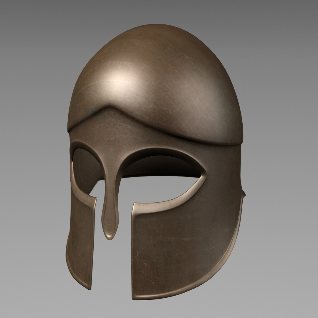 3ds Max Corinthian Helmet