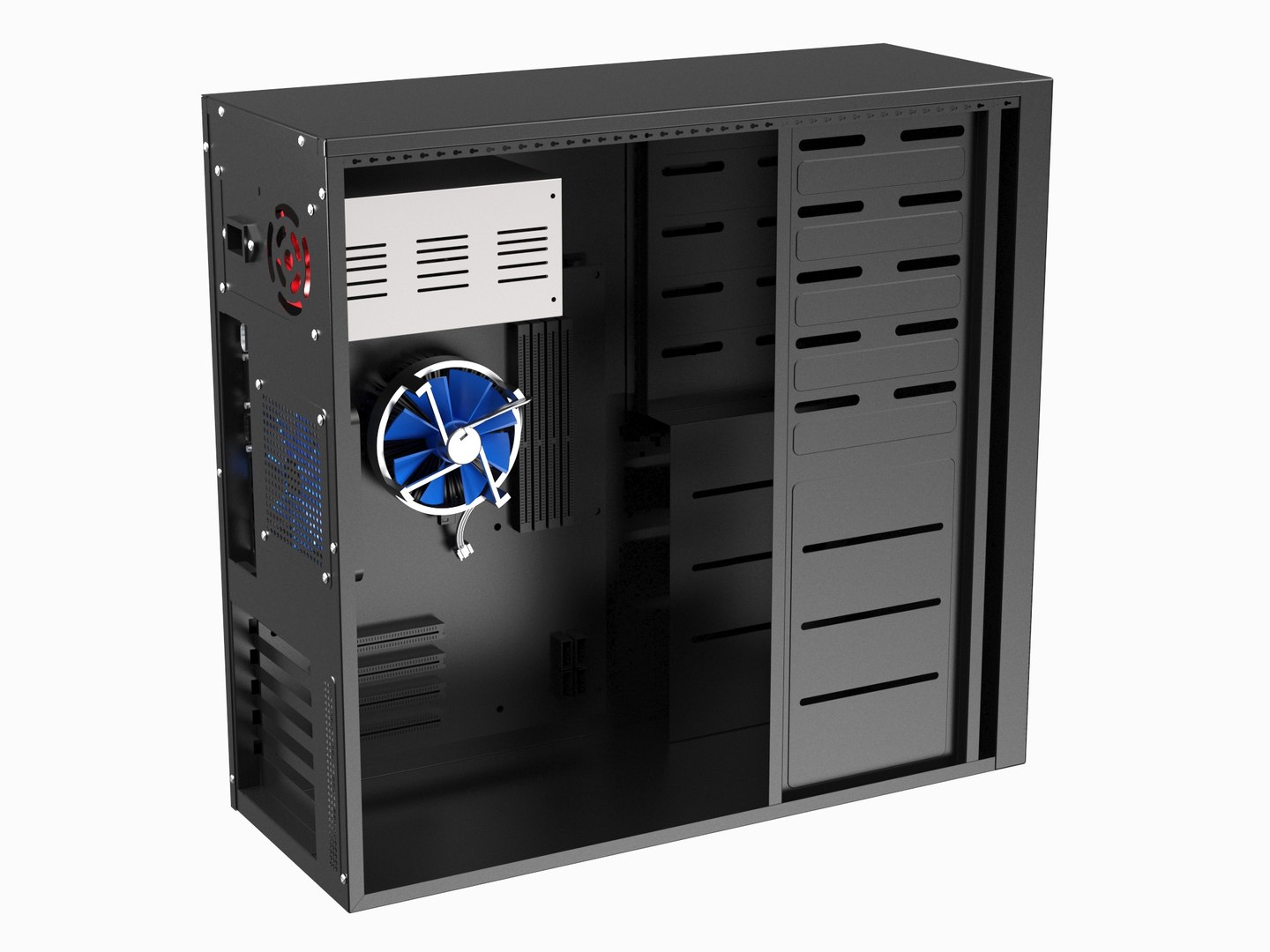 3D Model Computer Case 02 - TurboSquid 2059568