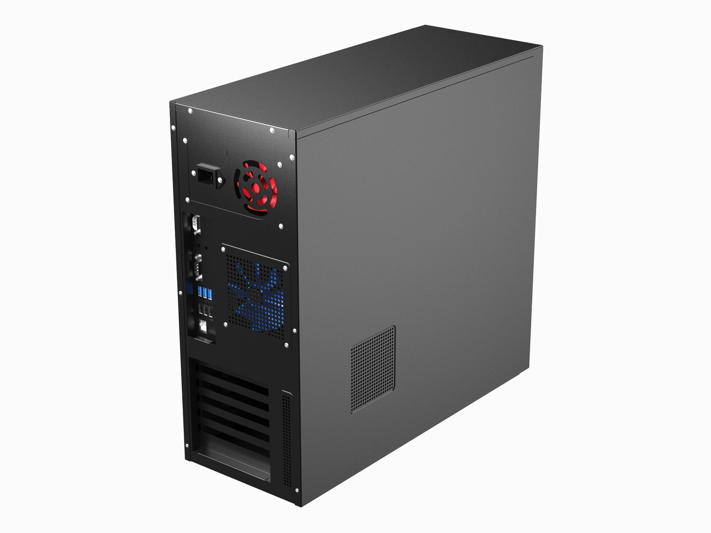 3D Model Computer Case 02 - TurboSquid 2059568