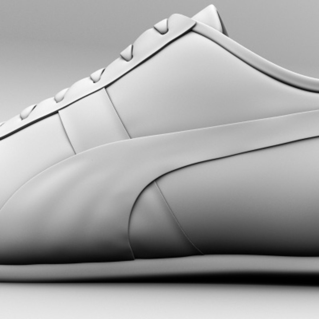 3d Realistic Puma Sneaker Model
