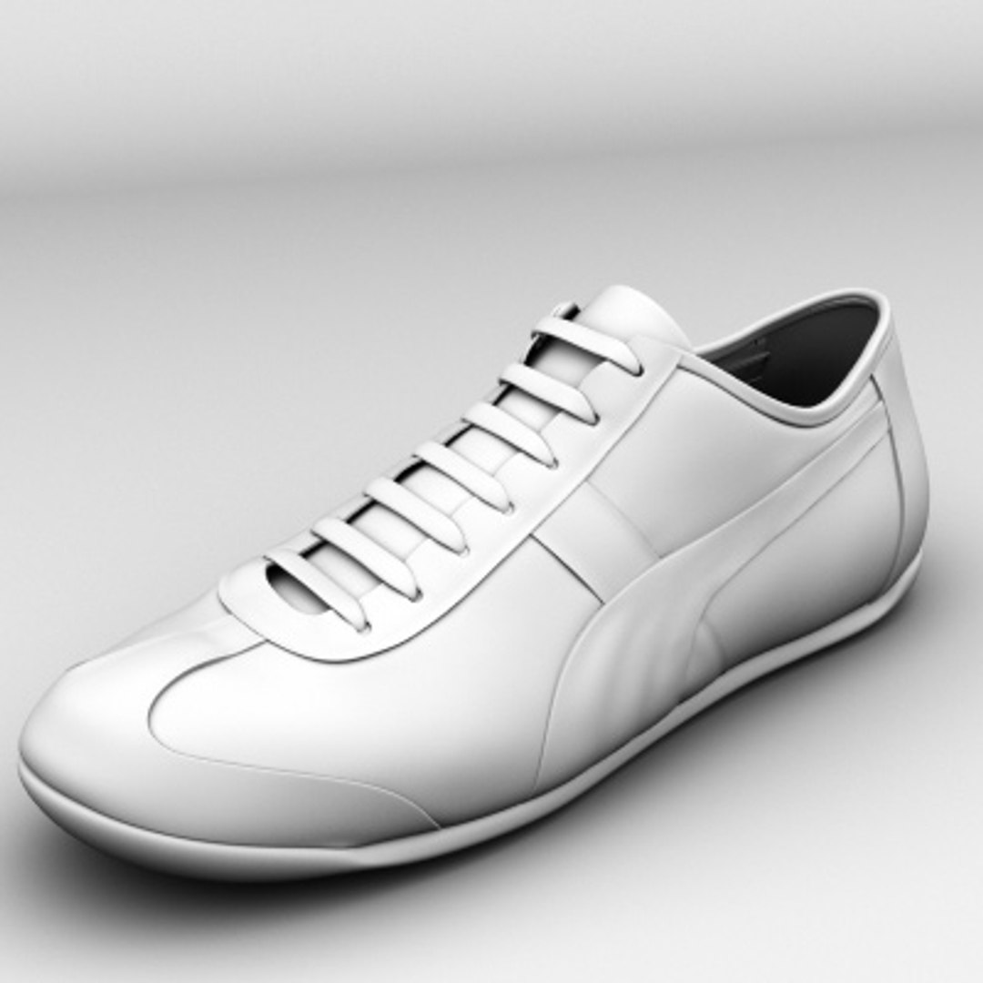 3d Realistic Puma Sneaker Model