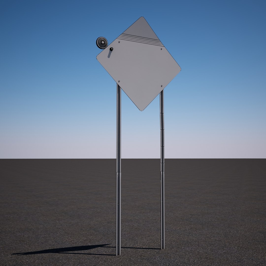 Construction Sign Pack 3d Max