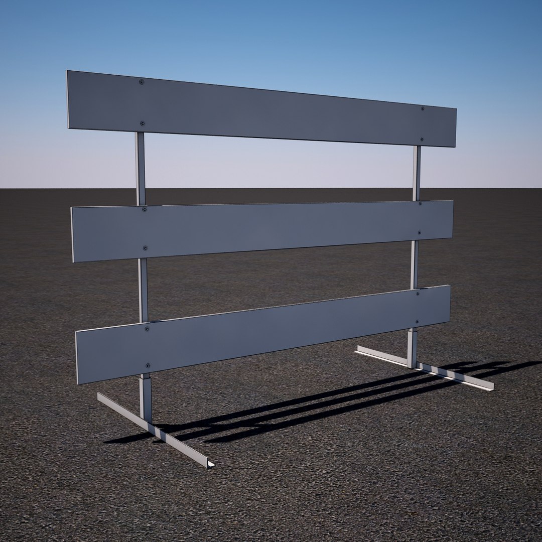 Construction Sign Pack 3d Max