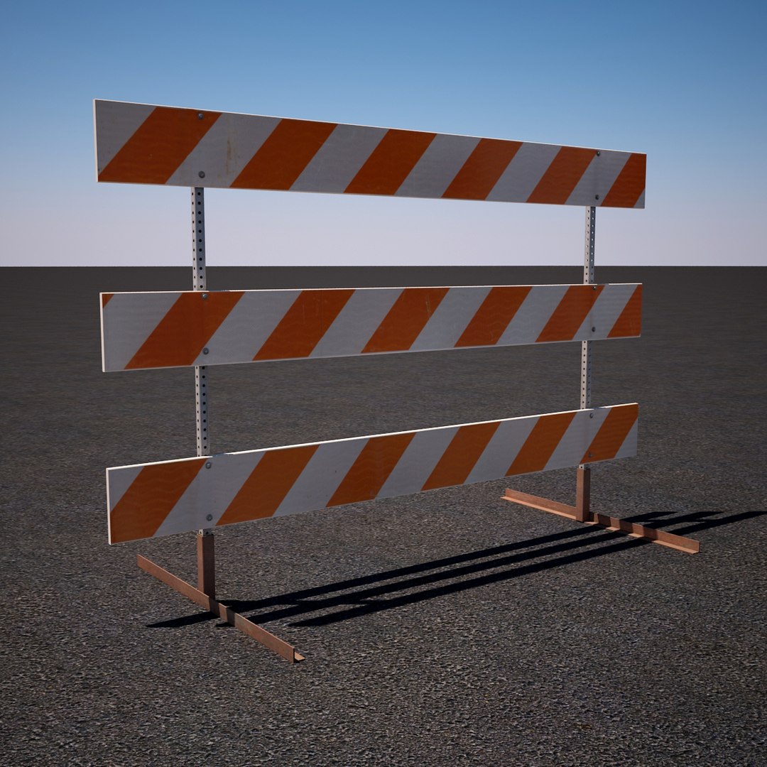Construction Sign Pack 3d Max