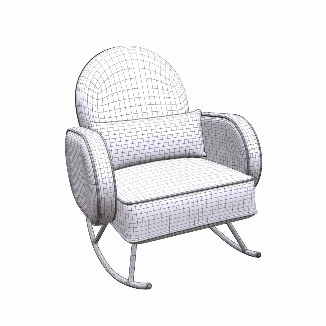 Rockign Chair 15 3D - TurboSquid 2111467