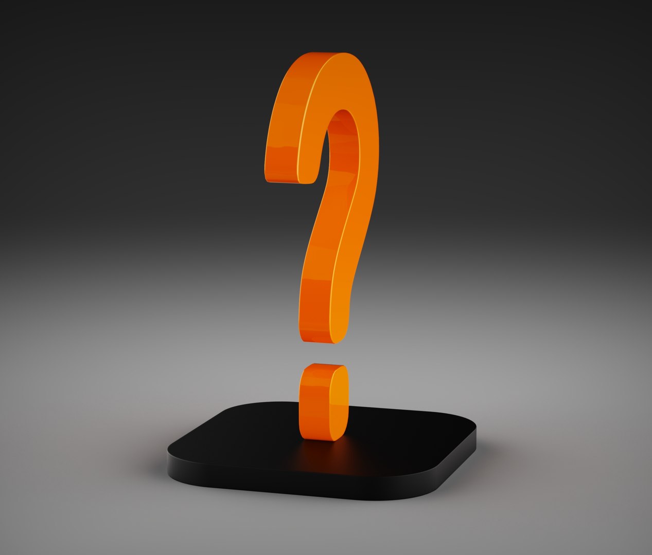 3D Question Mark Model - TurboSquid 1811784