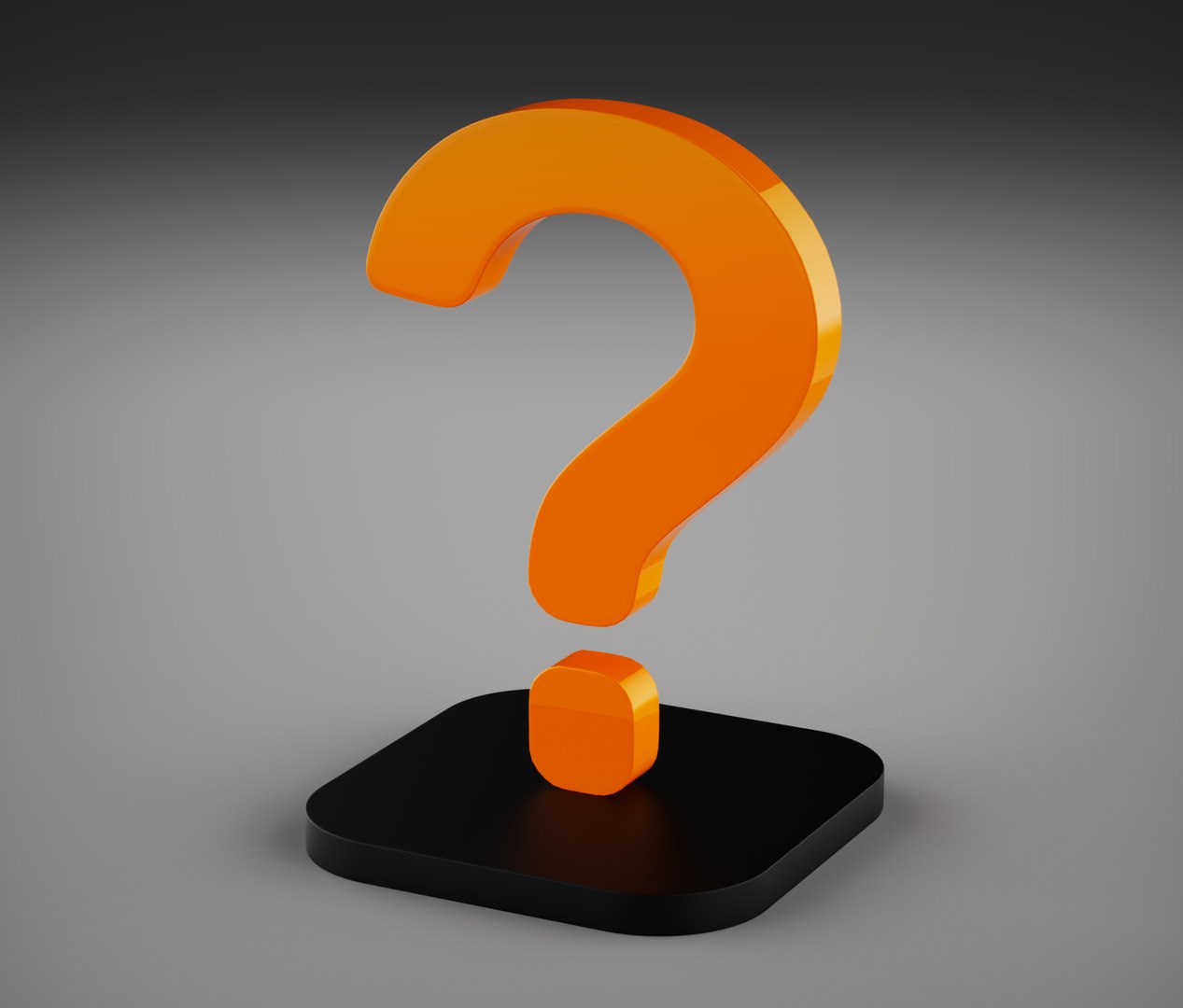 3D Question Mark Model - TurboSquid 1811784