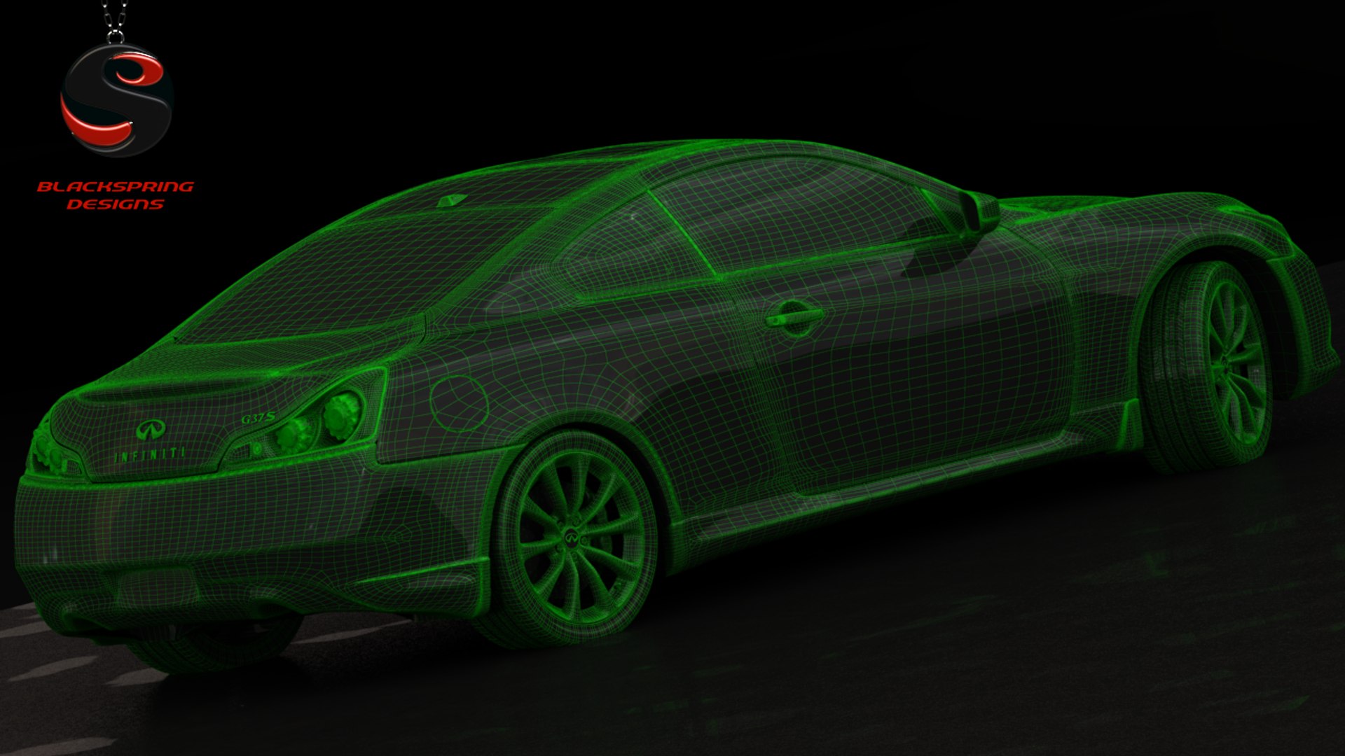 3d Model Infiniti G37 Coupe Sport