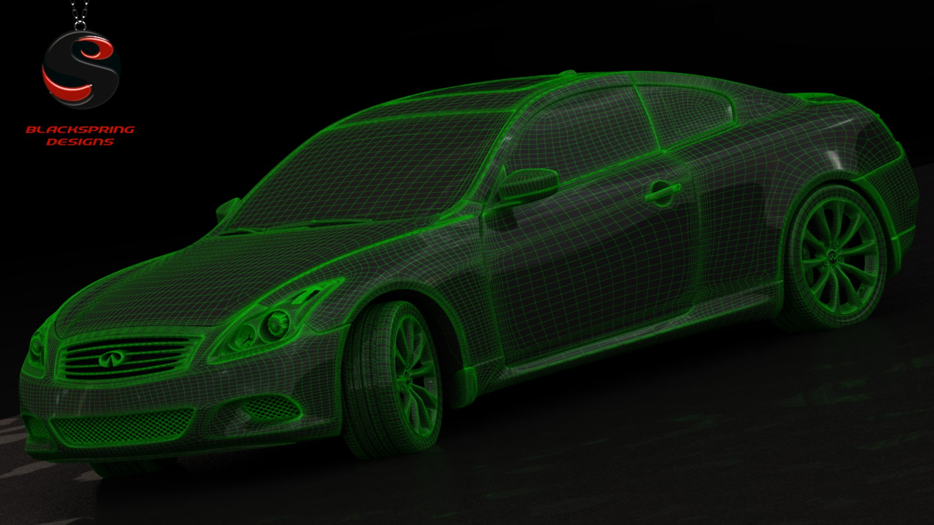 3d Model Infiniti G37 Coupe Sport