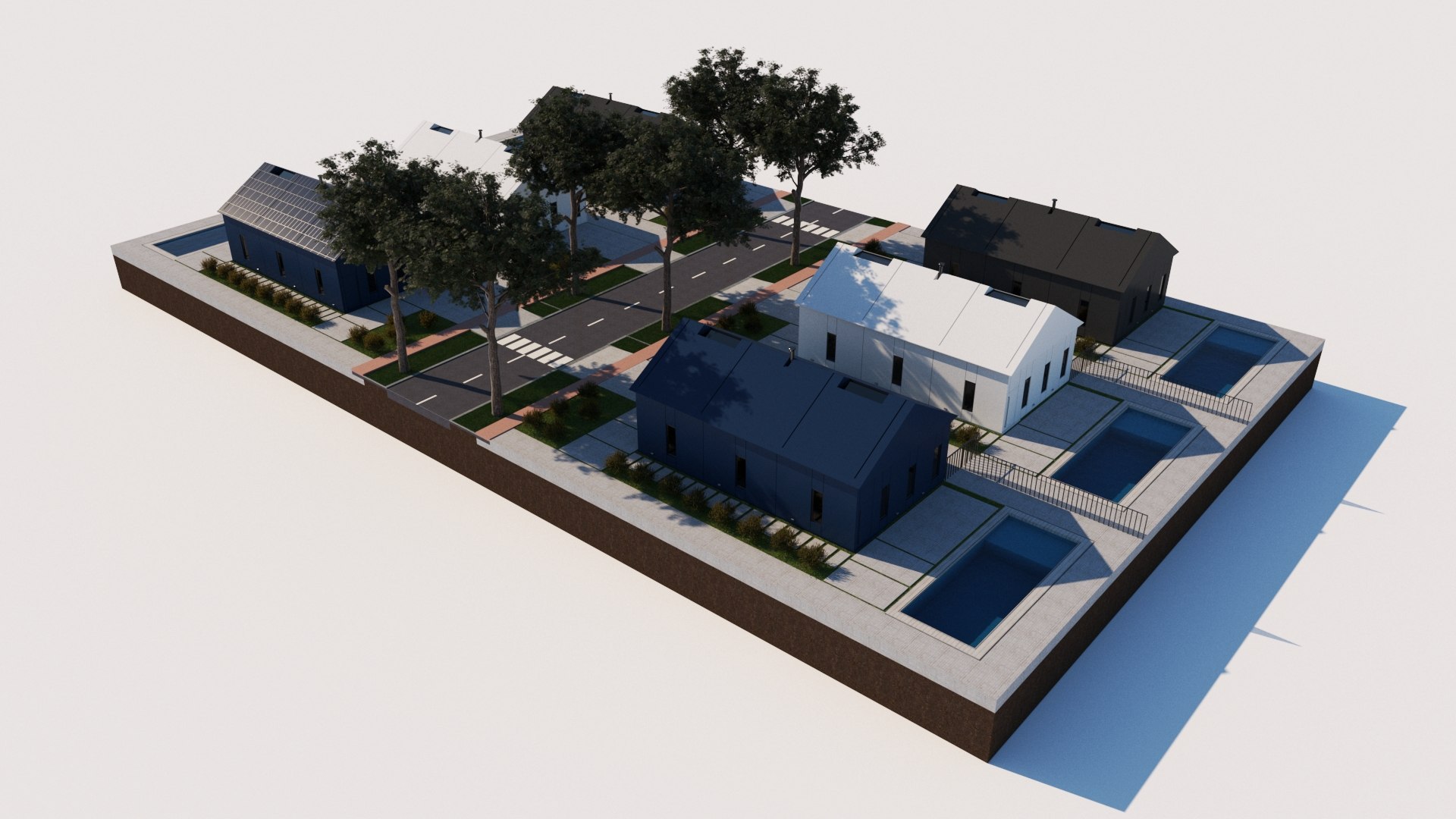 3D Neighbourhood Model - TurboSquid 1752727