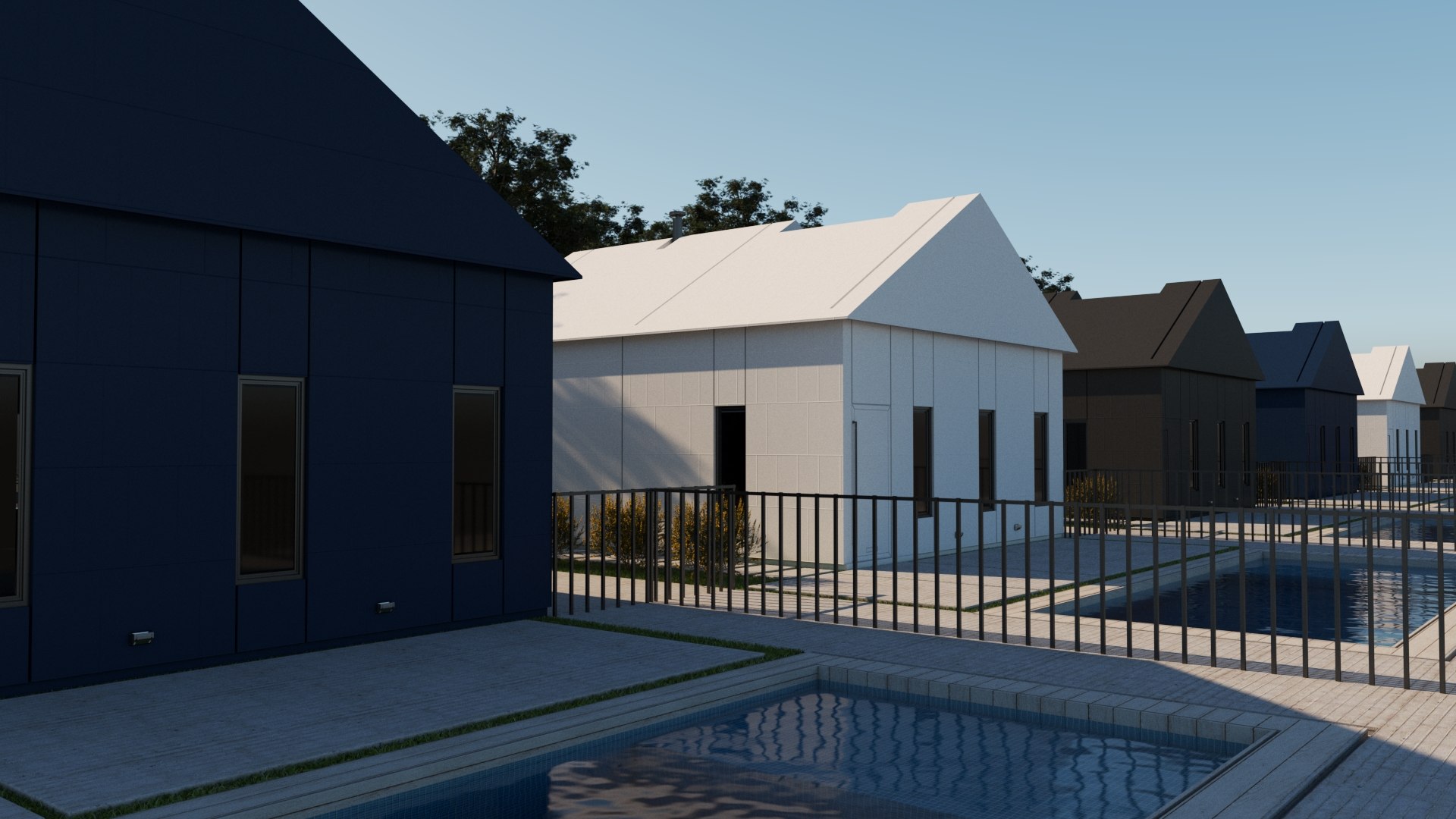 3D Neighbourhood Model - TurboSquid 1752727